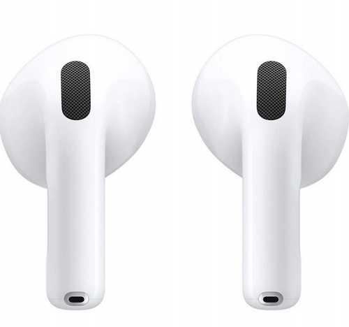 Наушники с микрофоном беспроводные Apple AirPods 4 ANC белые, Bluetooth