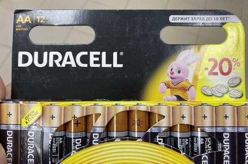 Батарейки duracell новые