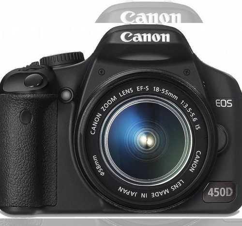 Canon EOS 450d kit 18-55 is