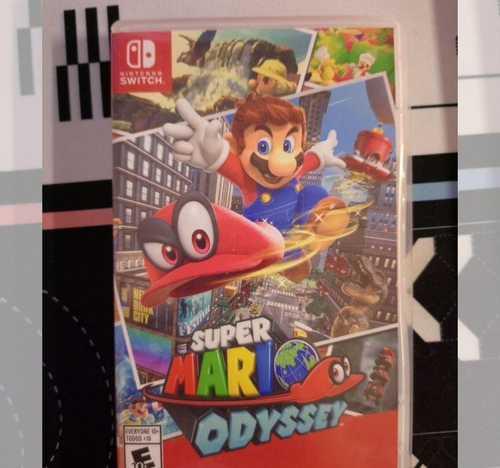 Nintendo switch игры super Mario odyssey