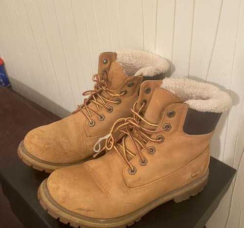 Ботинки Timberland зима 39,5