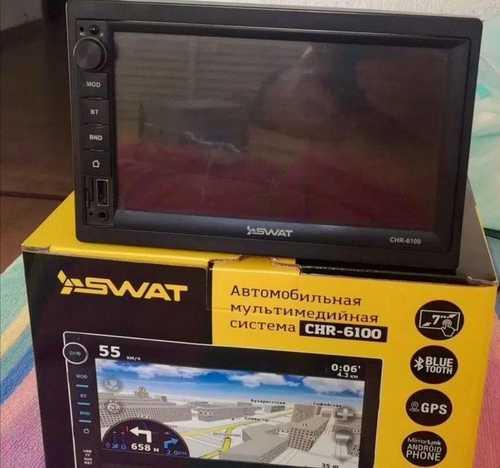 Автомагнитола swat CHR6100 CHR