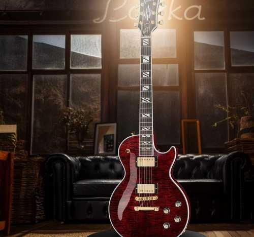 Электрогитара Gibson Les Paul Supreme Wine Red