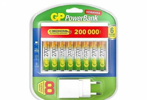 GP 8 аккумуляторов аа 2700mAh 270aahc/cpbxl-2