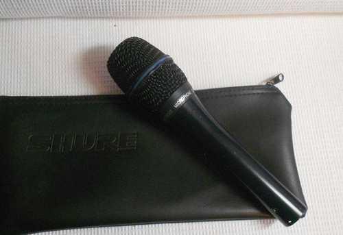 Вокальный конденсаторный микрофон shure beta-87