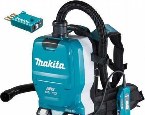 Аккумуляторный ранцевый пылесос Makita DVC265ZXU