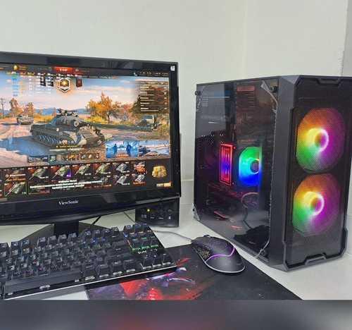 Игровой пк i5-6400, 16gb, GTX 1060, SSD+HDD