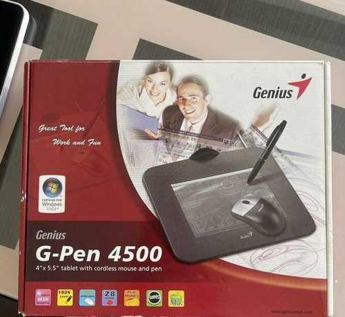 Новый Графический планшет Genius G-Pen 4500