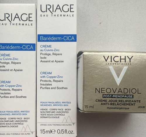 Крема la roche posay vichy uriage