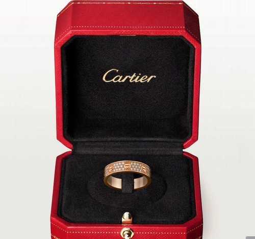 Кольцо новое от Cartier love ring, small model, pa