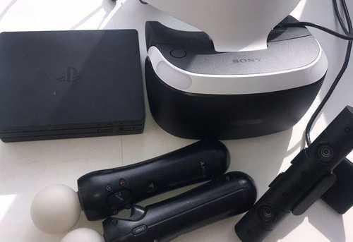Sony playstation vr шлем + мувы + камера
