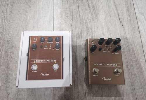 Педаль эффектов fender Acoustic Preamp/Reverb