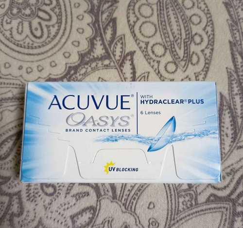 Линзы acuvue oasys двухнедельный +4,5