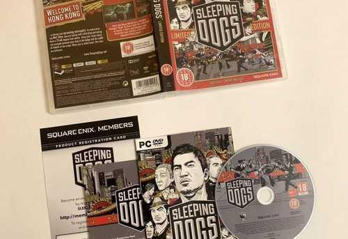 Sleeping Dogs Limited Ed лицензия Англия DVD-бокс