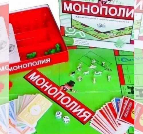 Настольная игра Монополия классическая арт. 5211