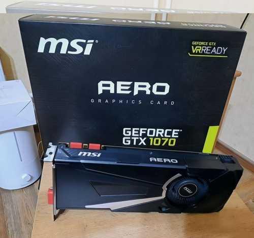 Видеокарта GTX 1070 aero OC 8192MB 256bit gddr5