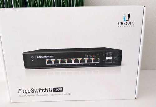 Новый коммутатор Ubiquiti EdgeSwitch 8 150W