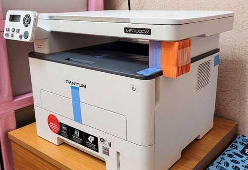 Принтер мфу лазерный Pantum M6700DW новый