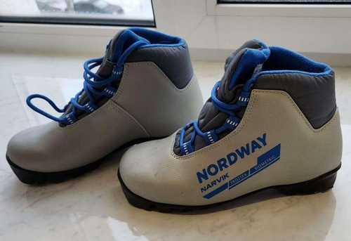 Лыжные ботинки nordway 35