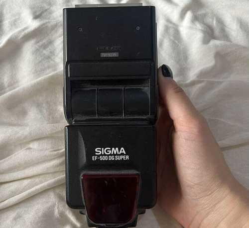 Вспышка камеры Sigma EF-500 DG Super