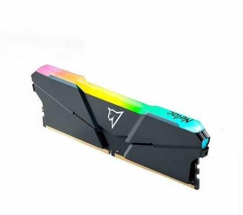 Озу DDR4 Netac Shadow RGB 16Gb 3200MHz (2x8 kit)