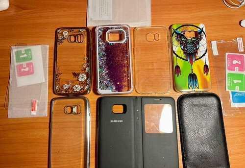 Чехлы и стекла Samsung Galaxy S7