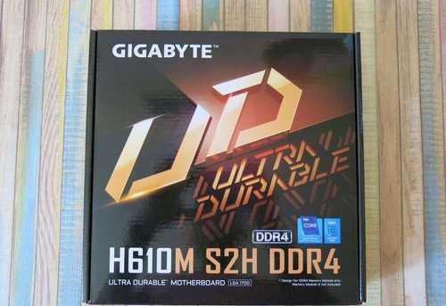 Gigabyte H610M S2H DDR4 (lga1700) новая