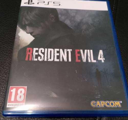 Resident evil 4 remake ps5 диск