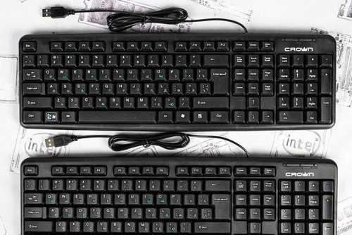 Офисные клавиатуры Crown Micro CMK-F02B