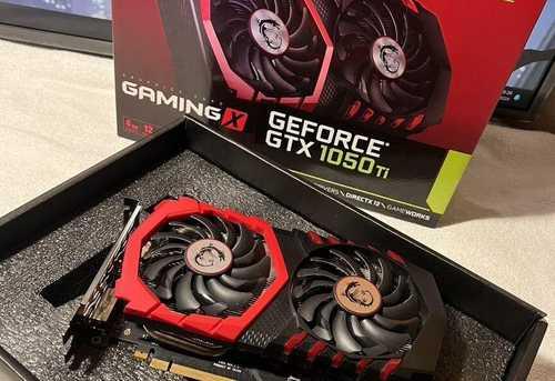 MSI GeForce GTX 1050 ti gaming x