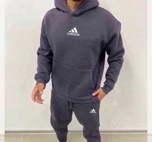 Спортивный костюм двойка Adidas(флис)