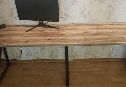 Компьютерный лофтовый стол с подстольем+ столешка