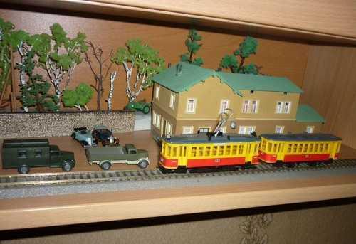Трамвай Железная дорога модели