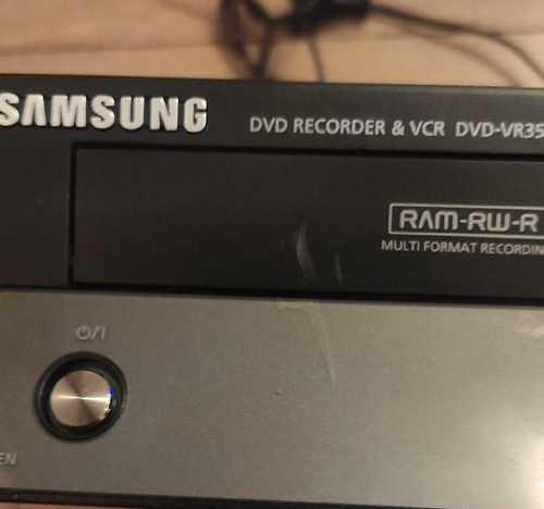 Dvd рекордер samsung dvd vr-350