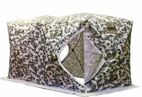 Зимняя палатка куб #3601 2х-комнатный утеплённый