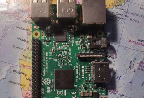 Микрокомпьютер Raspberry Pi 3 Model B