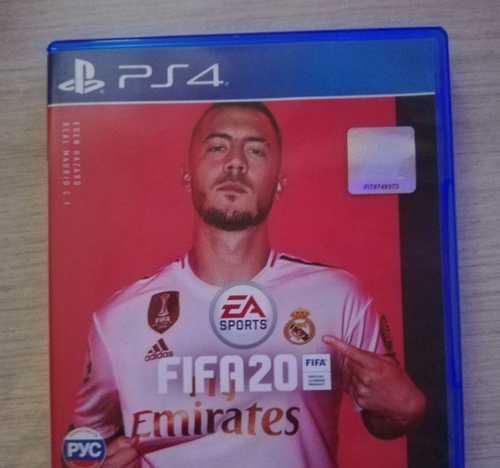 Fifa 20 ps4 диск