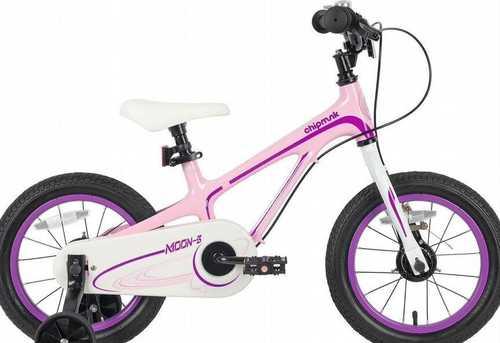 Велосипед Royal Baby Chipmunk moon-5 14" розовый