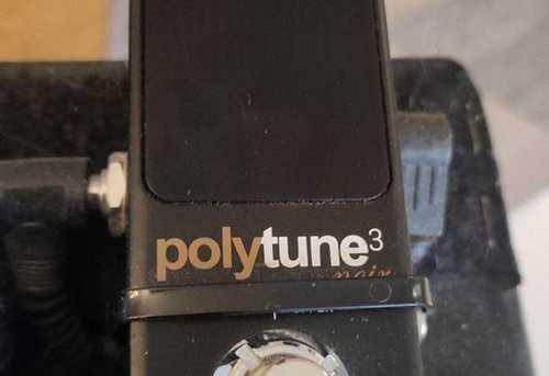 Гитарный тюнер tc electronic polytune 3
