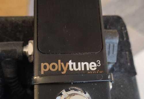 Гитарный тюнер tc electronic polytune 3