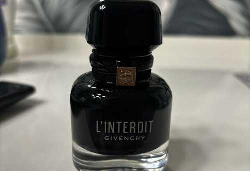 Givenchy l'interdit eau de parfum intense