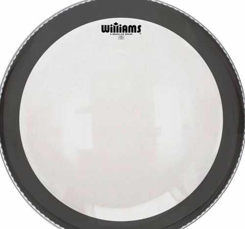 W1SC-7MIL-22 Clear Silent Circle Series Пластик для бас-барабана 22", прозрачный, Williams