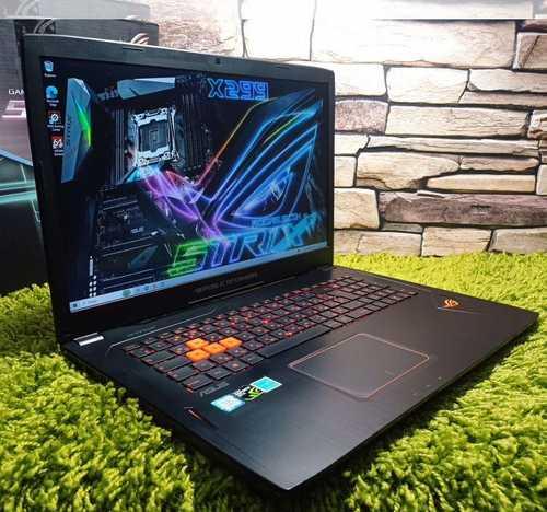 17" Игровой Asus в идеале Core i7-7700   GTX 1060