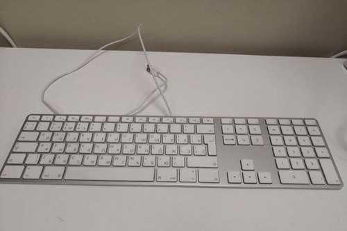 Проводная клавиатура Apple с цифровым блоком