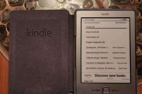 Электронная книга Amazon Kindle 4 WiFi