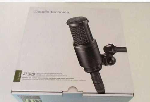 Новый студийный микрофон Audio-Technica AT2020