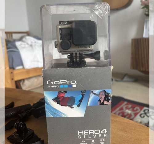 Камера gopro hero 4 silver