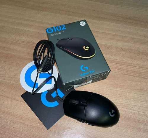 Игровая мышка Logitech g102 Lightsync