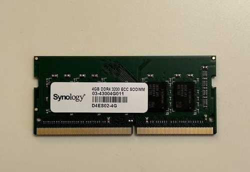 Оперативная память Synology D4ES02-4G