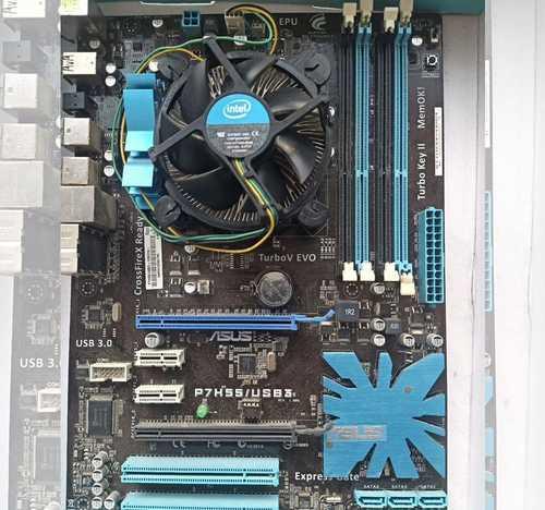 Материнская плата Asus P7H55 Intel i3-540 LGA1156